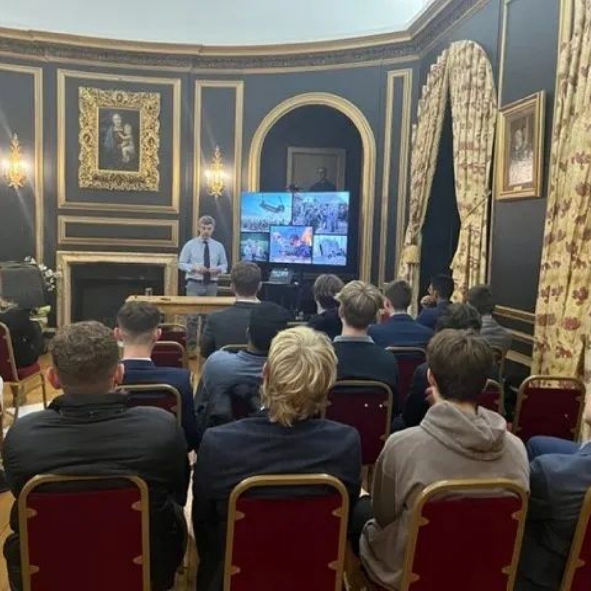 The Oratory - 6th Form Loquitur Talk with Maj Georges Strachan-Heyes